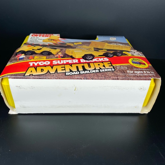 tyco | Toys | 986 Tyco Super Blocks Road Builder Deluxe Set | Poshmark